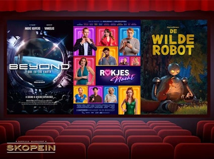 Service Bioscoop Skopein | Actieprijs € 8,75 (-30%) - Tripper.nl