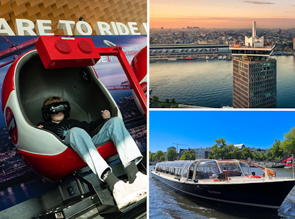 Rondvaart + Amsterdam VR Ride | Actieprijs € 14,95 (-39%) - Tripper.nl